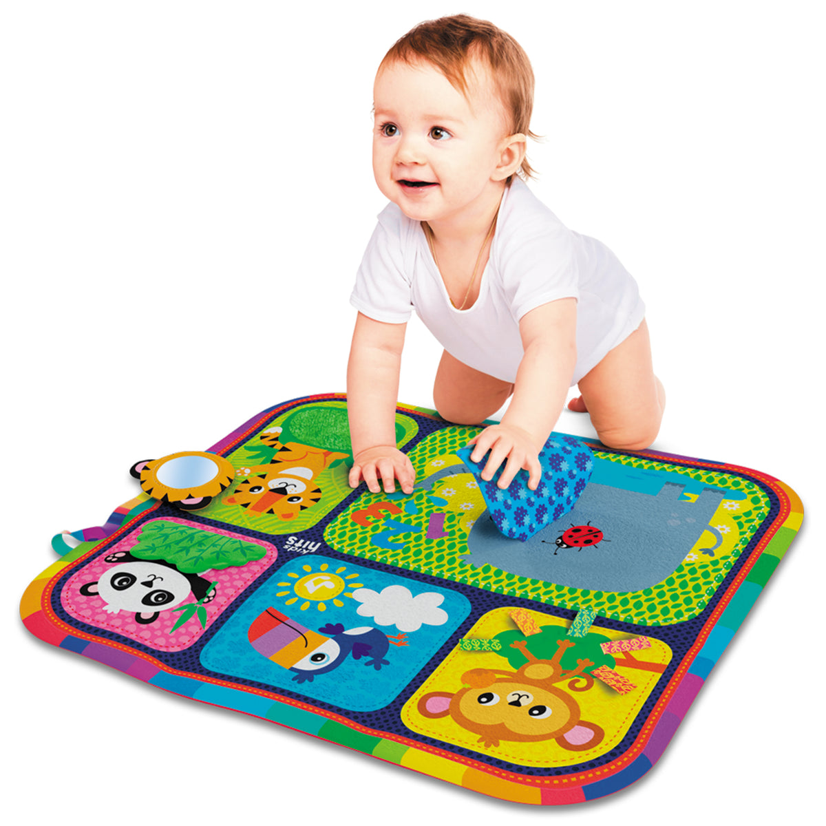 Kids Hits Educational Baby Touch mat Toy My First Zoo