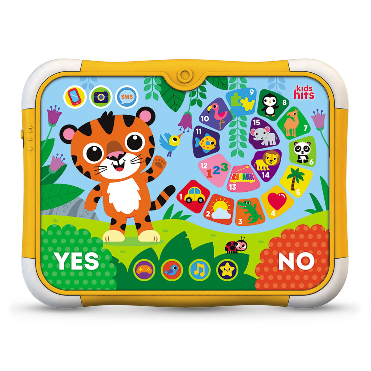 Kids Hits Educational Toddler Touch Pad Tiger Quiz
