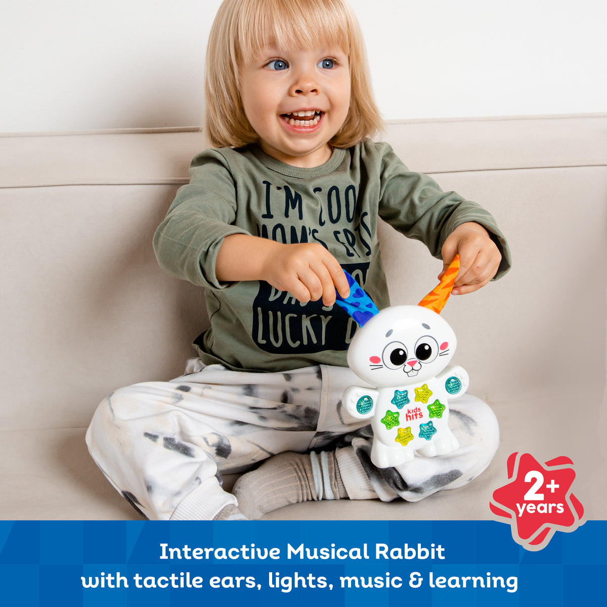 Kids Hits Educational Toddler Toy Babies Musical Rabbit
