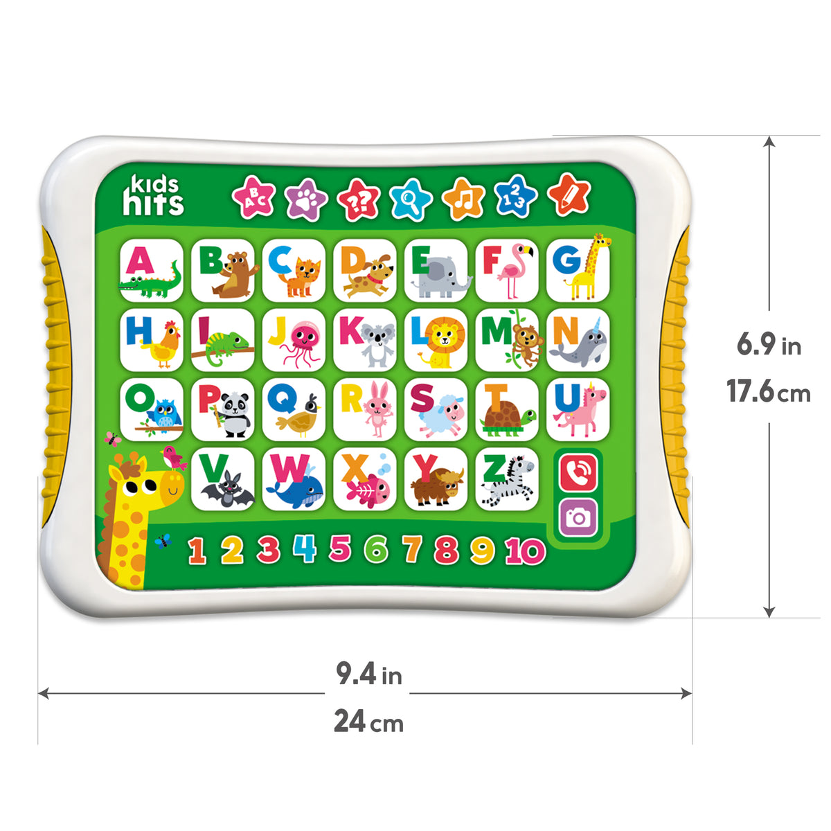 Kids Hits Educational Toddler Hit Pad Toy ABC Fun