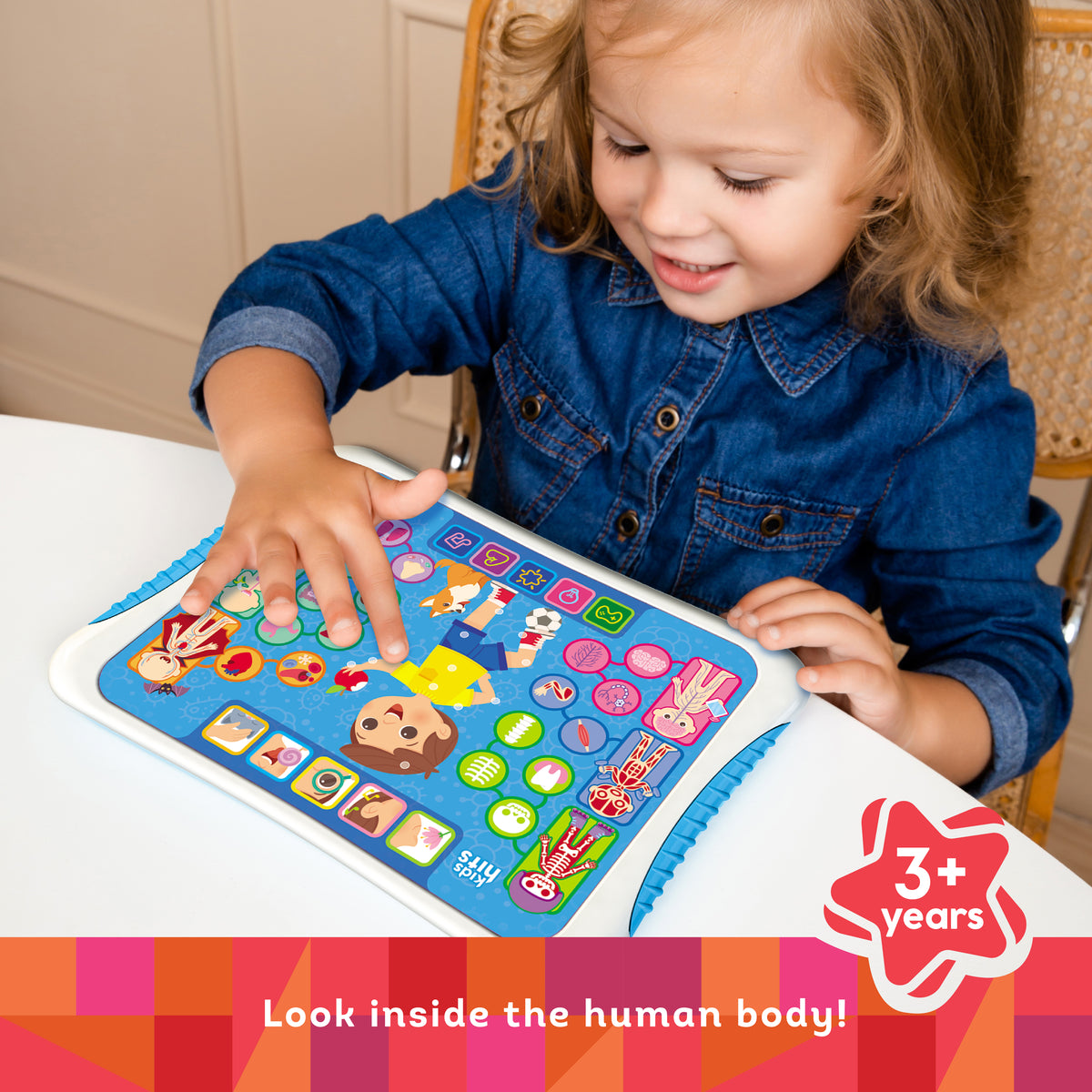 Kids Hits Educational Toddler Hit Pad Toy My Body