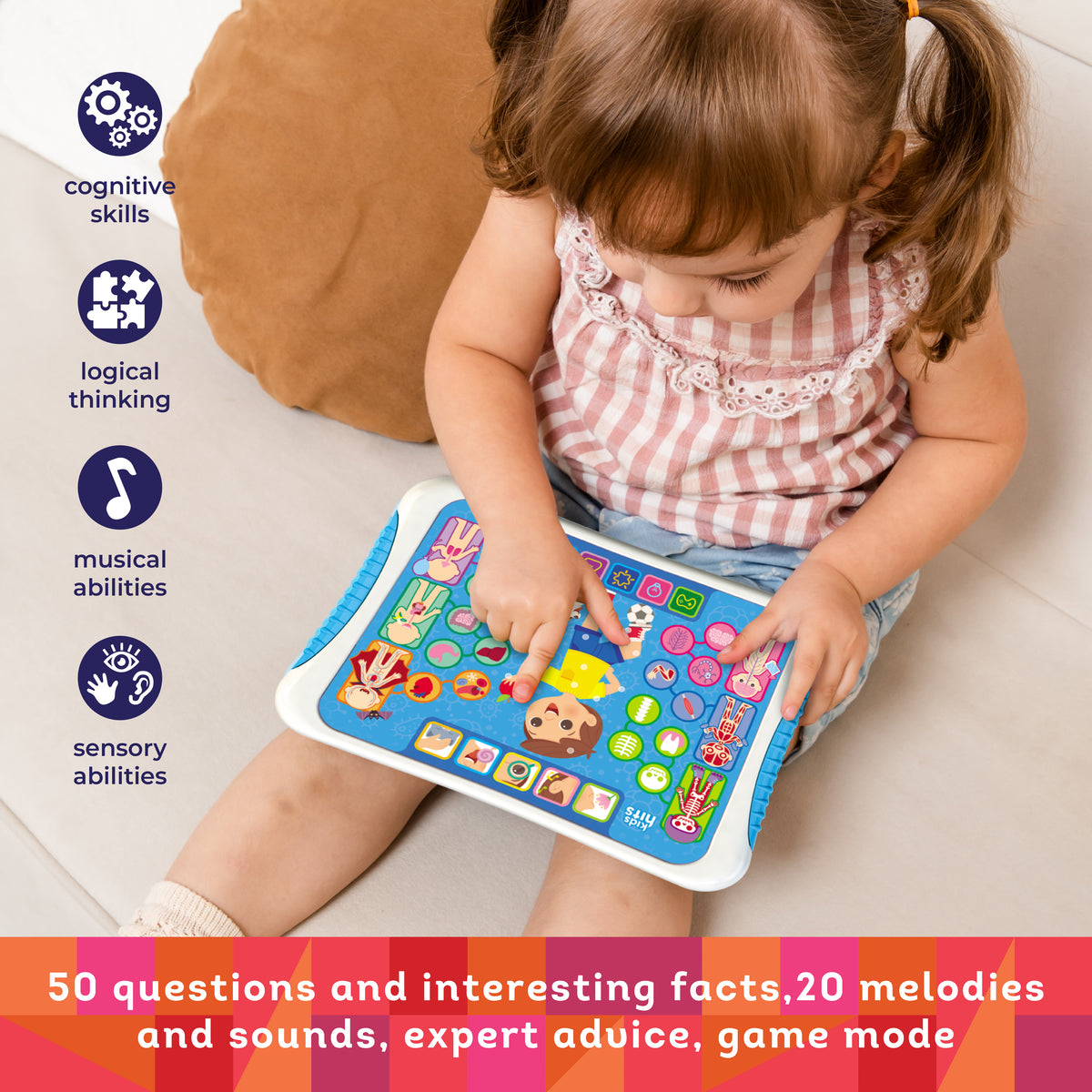 Kids Hits Educational Toddler Hit Pad Toy My Body